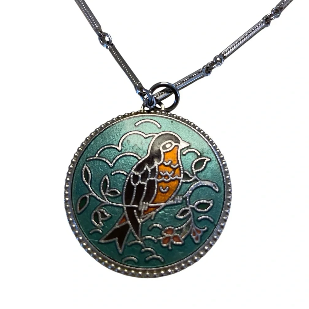 Sarah Coventry | Jewelry | Sarah Coventry Necklace Robin Bird Partridge ...
